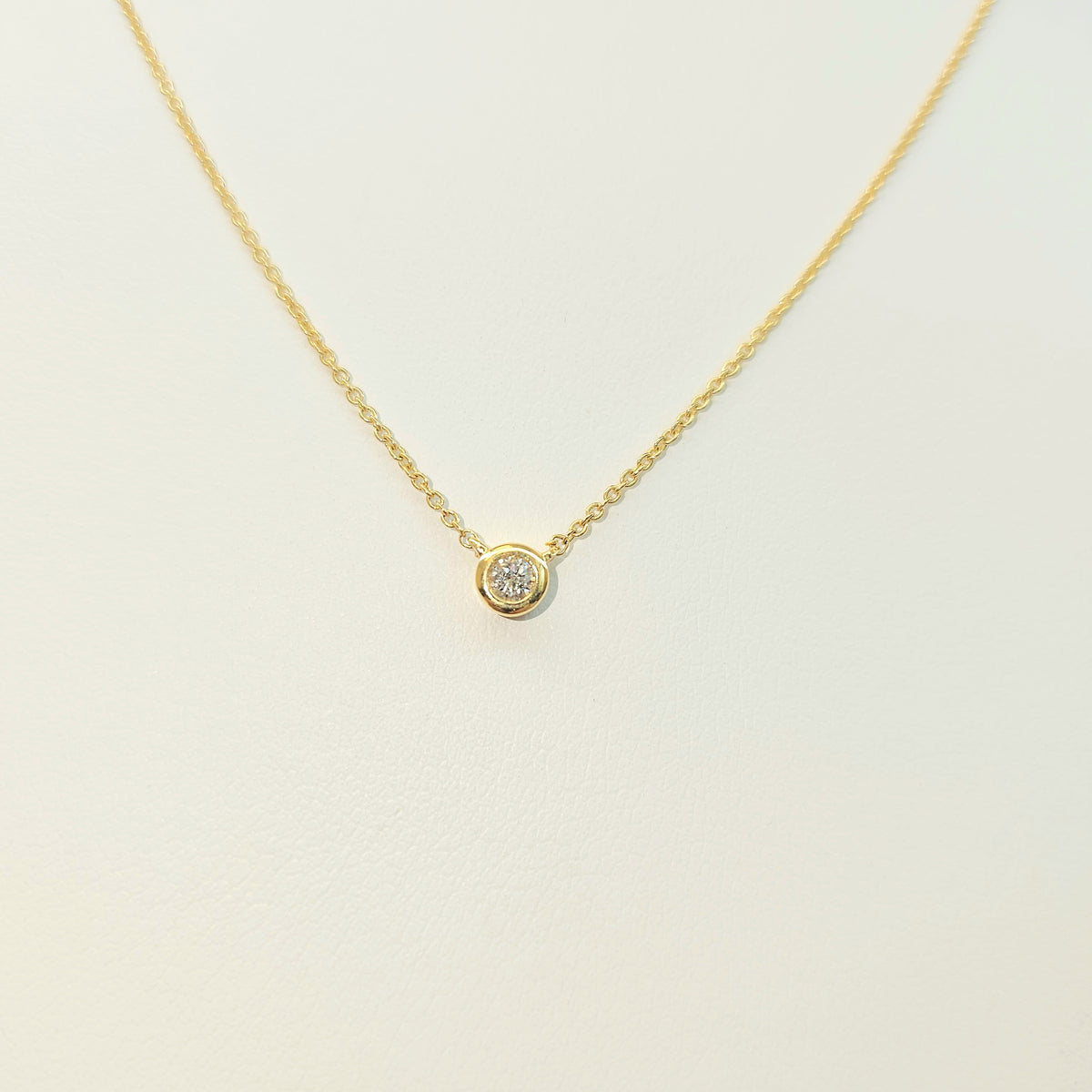 SINGLE DIAMOND NECKLACE – Azadi Jewellery