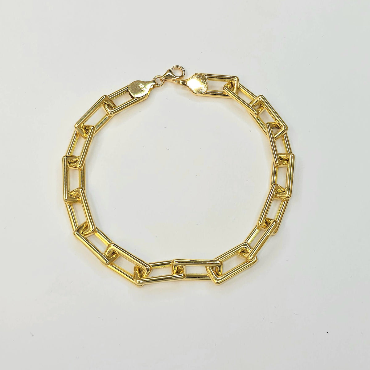 18K LARGE PAPERCLIP SET – Azadi Jewellery